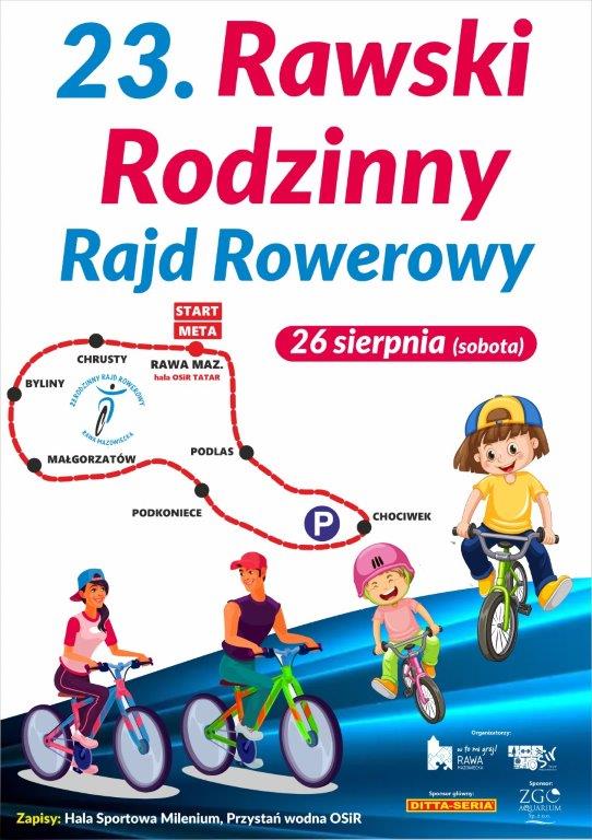 XXIII Rawski Rodzinny Rajd Rowerowy | Urząd Miasta Rawa Mazowiecka